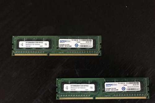 Оперативная память SpecTek ST25664BA1339 DDR3 4GB