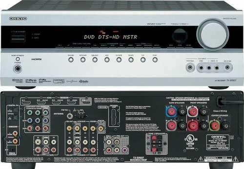 Ресивер Onkyo tx-sr507+плеер dv-bd 507 в подарок