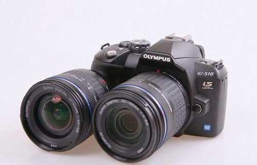Olympus e510 double kit