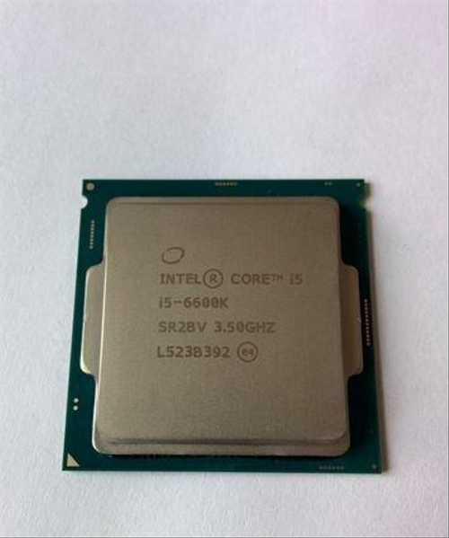 Intel core i5 6600K