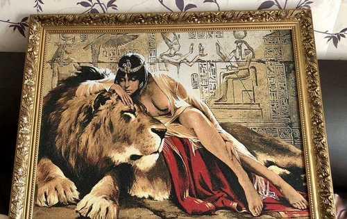 Картина Клеопатра 90х70 Гобеленовое Панно