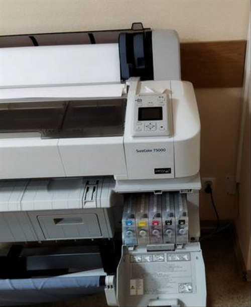 Epson SureColor SC-T5000 c подставкой + пзк
