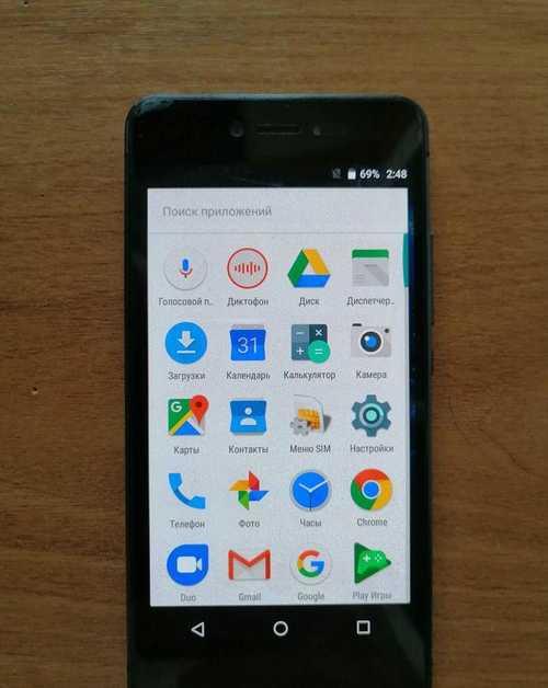 Телефон Highscreen Fest Pro Black 3/32 Гб