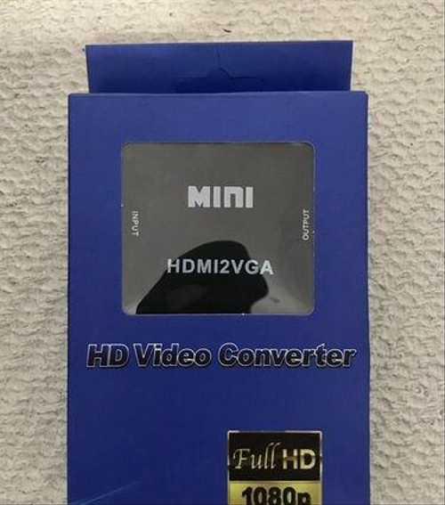 Видеоконвертер с hdmi на vga