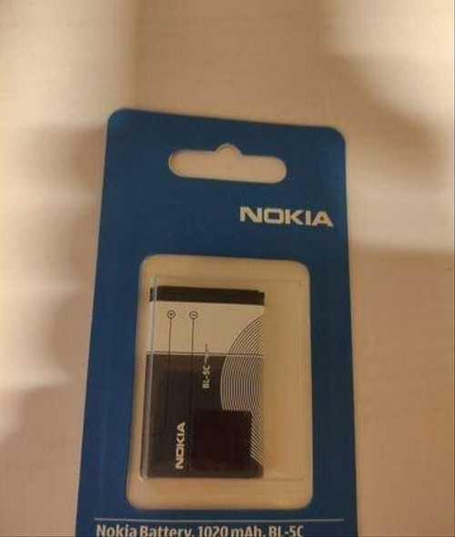 Аккумулятор Nokia BL-5C новый