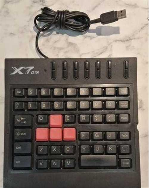 Клавиатура/кейпад A4Tech X7-G100