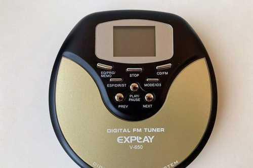 CD/MP3 Плеер Explay V-650, новый