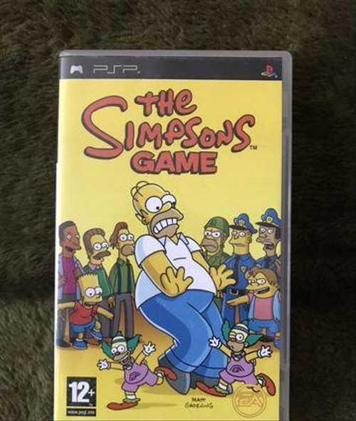 Игра The Simpson’s для PSP