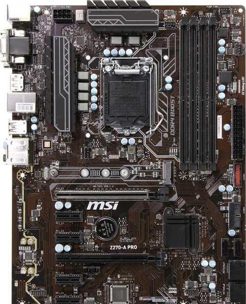 MSI Z270-A PRO LGA1151 Z270 ATX 4DDR4
