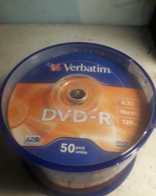 Болванка dvd r verbatim
