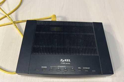 Модем adsl2+ ZyXel p-600