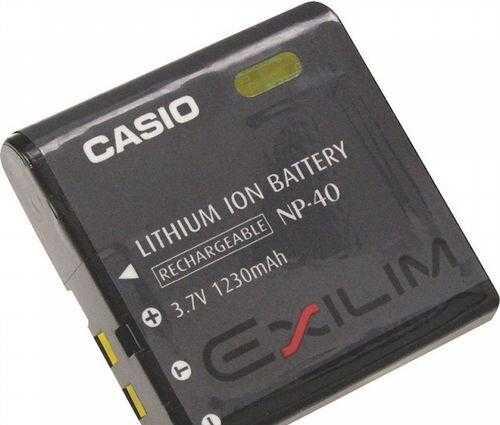 Аккумулятор для фотоаппарата Casio NP-40