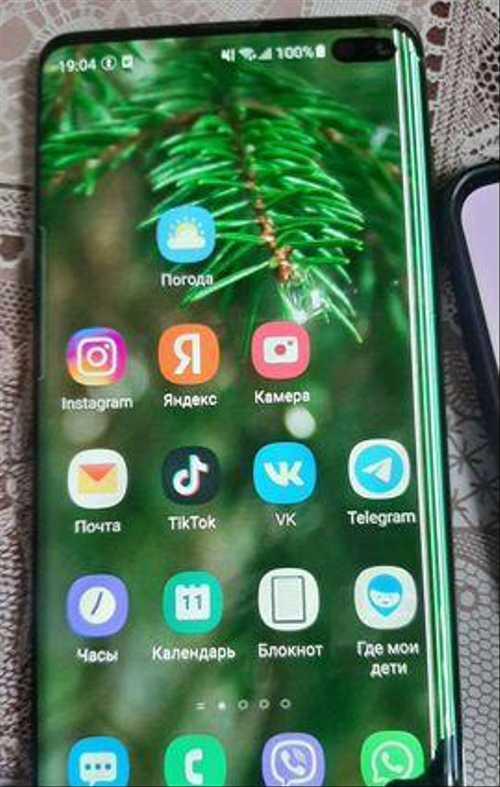 Телефон sumsung galaxy s10 plus