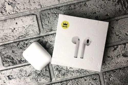 Белые Наушники Хиты - беспроводные airpods