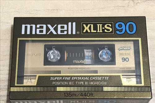 Аудиокассета Maxell XLll-S 90 (Japan) 1985 год