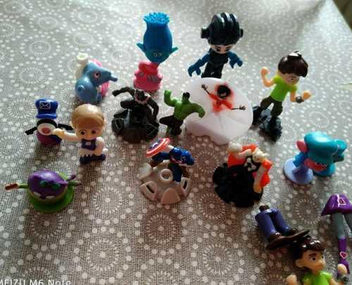 Супер герои киндер коллекции