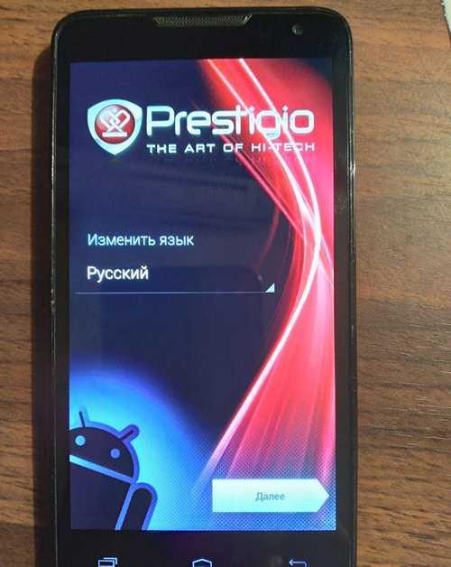 Телефон Prestigio Multiphone 5044 DUO