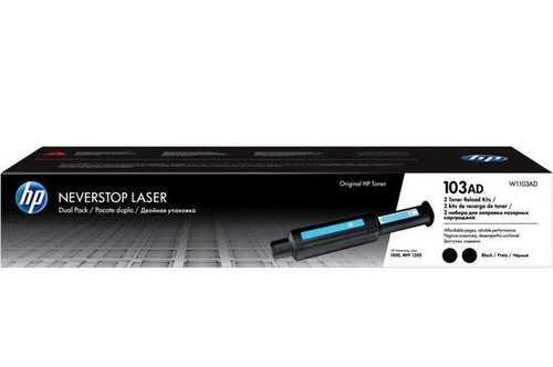 Заправочный тонера HP Neverstop Laser 103AD (2шт)