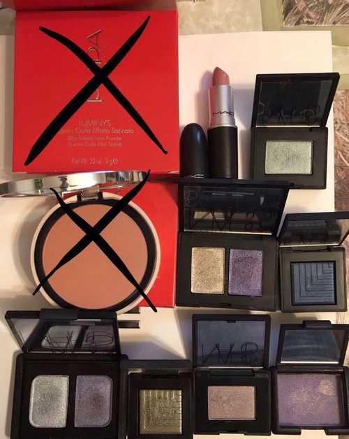 MAC, nars, pupa косметика