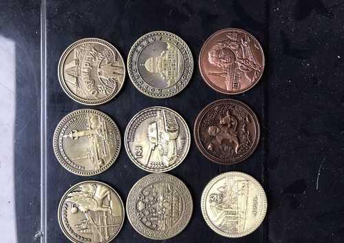 Сувенирные монетки Санкт-Петербург