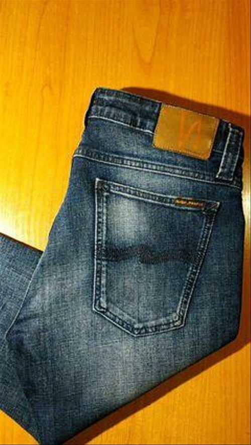 Джинсы Nudie Jeans w32L36-38,новые. Тунис