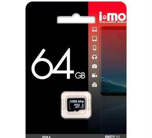 Карта памяти MicroSD IMO 64GB