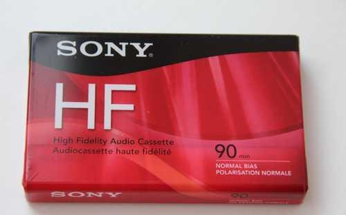 Аудиокассеты новые Sony HF90