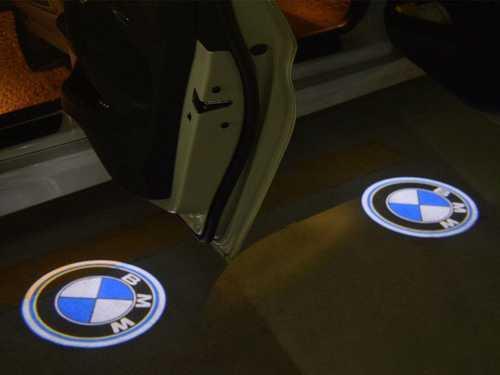 Проекция логотипа со сверлением бмв / BMW