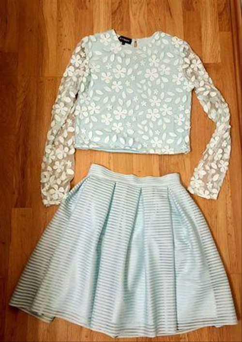 Топ и юбка t skirt