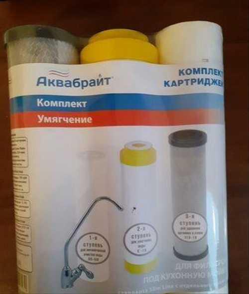  картриджей для фильтра воды Аквабрайт | Festima.Ru .