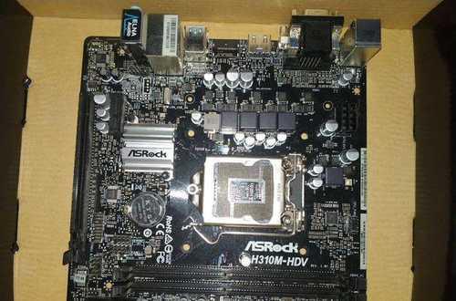 Материнская плата ASRock H310M-HDV