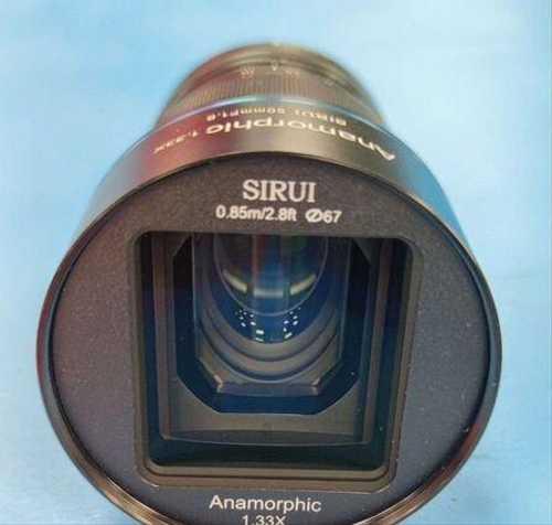 Объектив Sirui 50mm f/1.8 Anamorphic X-mount