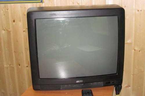 Телевизор и видеомагнитофон Akai