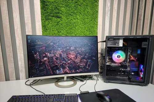 Игровой пк Ryzen1200/GTX1660/8GB