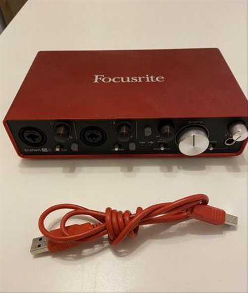 Звуковая карта Focusrite Scarlett 2i4 (2nd gen)