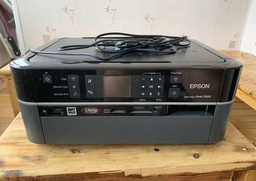 Принтер epson stylus photo TX650