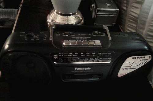 Магнитофон кассетный panasonic, радио