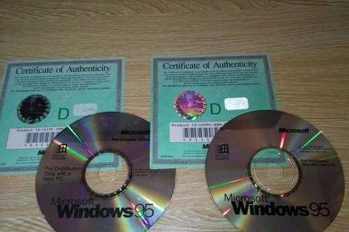 Microsoft Windows 95 (лицензионный CD)
