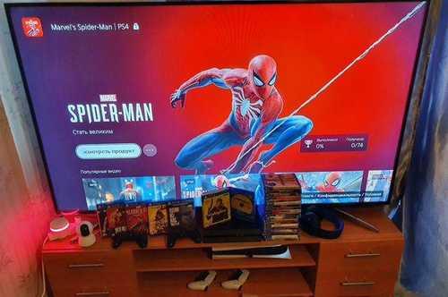 Sony PS4 Slim + 36 игр + Гарантия