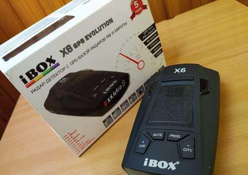 Анти-радар Ibox X-6 Gps