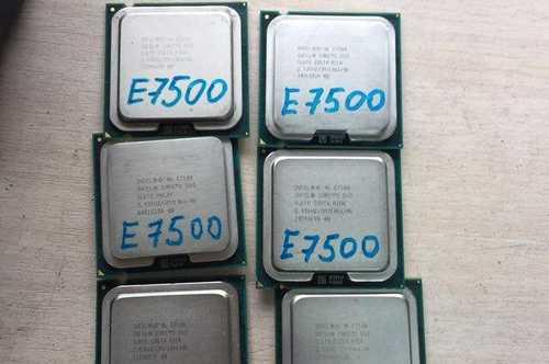 Процессор intel core2duo E7500
