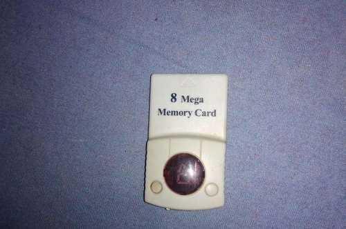Карта памяти на Sony ps1(8 MB)