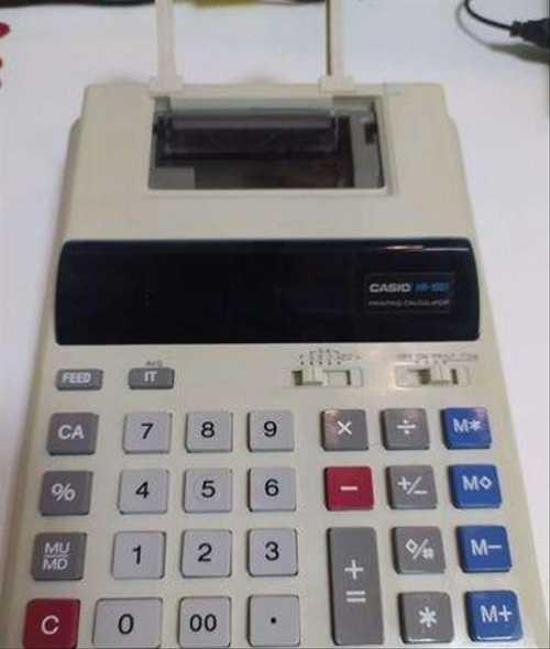 Калькулятор casio HR-100T
