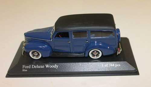 Ford Deluxe Woody 1940 от Minichamps 1/43