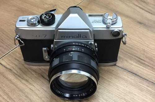 Minolta SR-7+ Auto Rokkor-PF 1:1,4/58