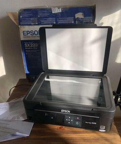 Принтер струйный, сканер, копир Epson sx230 рабочи
