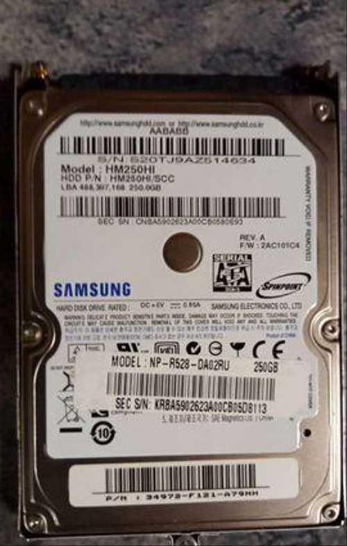 Жесткий диск Samsung