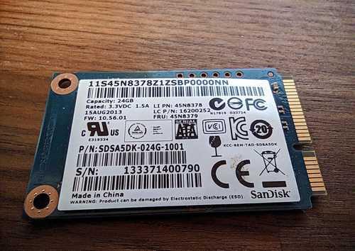 SSD sandisk sdsa5dk-024g-1001