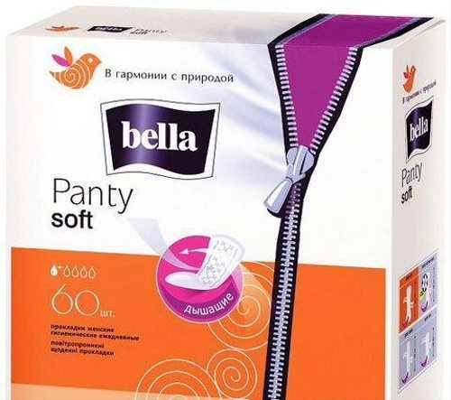 Прокладки гигиенические Bella "Panty Soft" (ежедневные), 60 штук