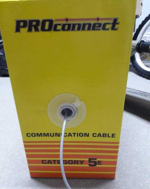 Кабель PROconnect UTP 4PR CAT5e 305 м